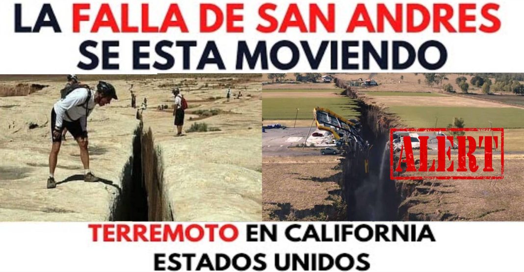 La Falla de SAN ANDRÉS se está MOVIENDO, TERREMOTO POSIBLE EN ESTADOS ...